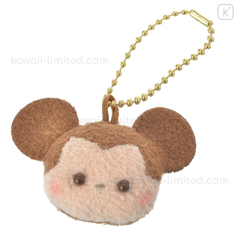 Japan Disney Store Plush Keychain - Mickey Mouse : Little Face | Kawaii ...