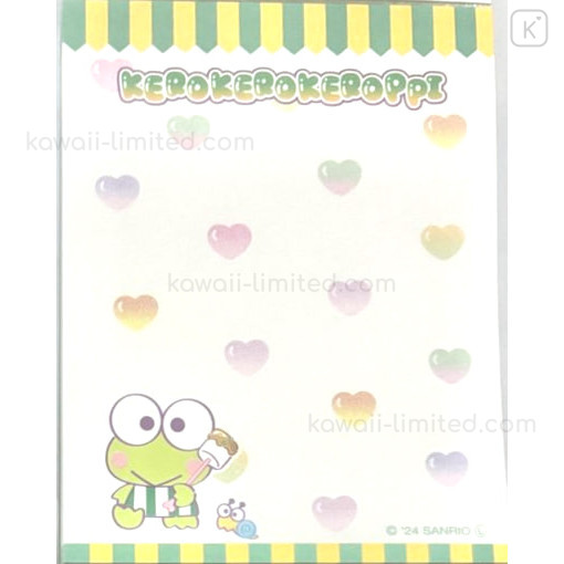 Japan Sanrio Mini Notepad - Keroppi : Colorful Gummy | Kawaii Limited