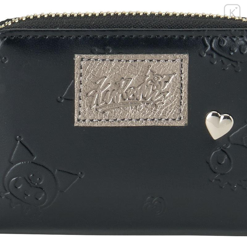 Japan Sanrio Genuine Leather Coin Purse - Kuromi | Kawaii Limited