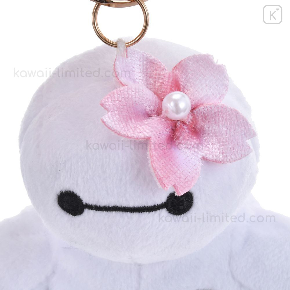 Japan Disney Store Plush Keychain - Baymax : Sakura 2025 | Kawaii Limited