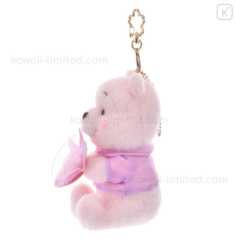 Japan Disney Store Plush Keychain - Pooh : Sakura 2025 | Kawaii Limited