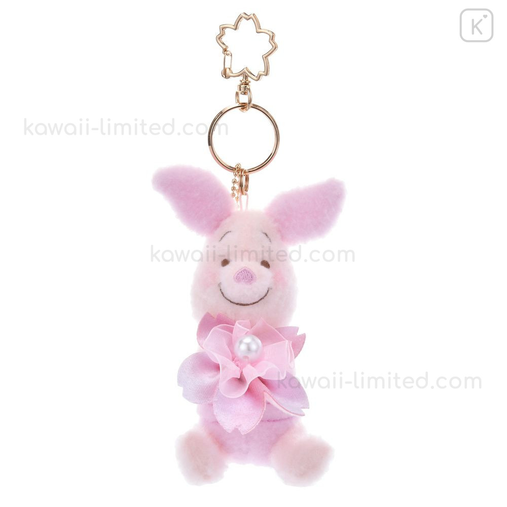 Japan Disney Store Plush Keychain - Piglet : Sakura 2025 | Kawaii Limited