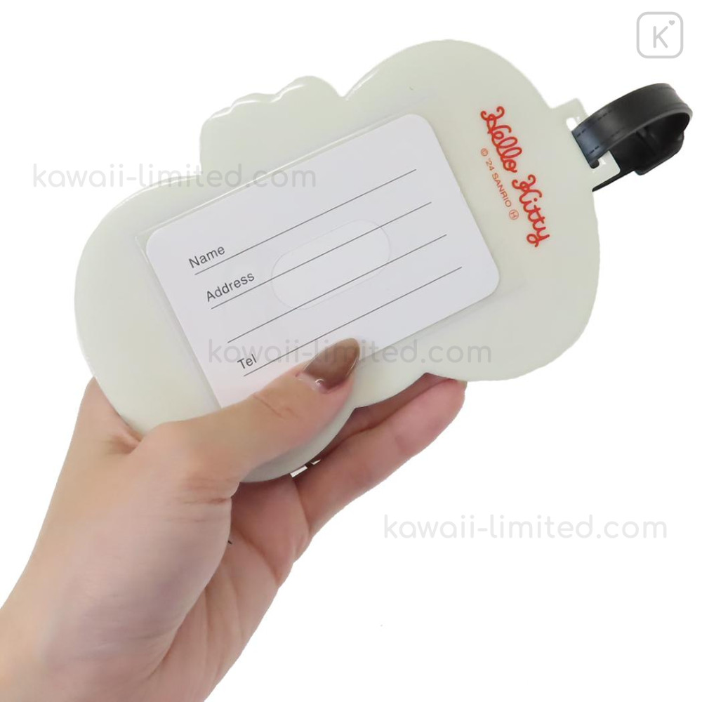 Japan Sanrio Luggage Tag - Hello Kitty : Red Ribbon | Kawaii Limited