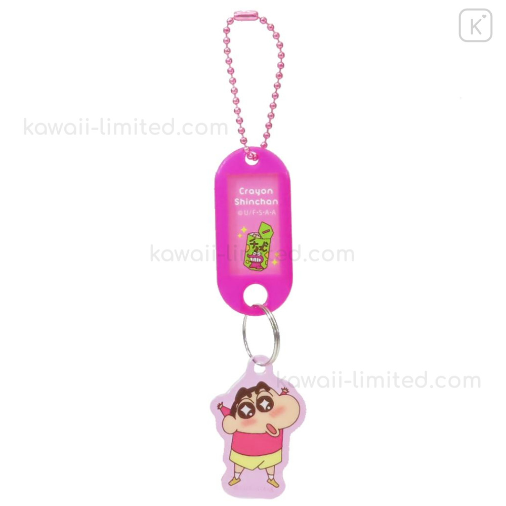 Japan Crayon Shin-chan Acrylic Name Tag Keychain - Shinnosuke Nohara ...