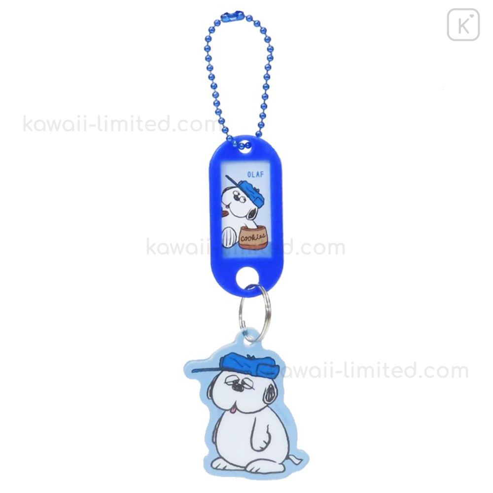 Japan Peanuts Acrylic Name Tag Keychain - Snoopy : Brother Olaf ...