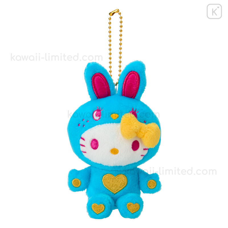 Japan Sanrio Mascot Holder - Hello Kitty : Colorful Bunny Collection ...