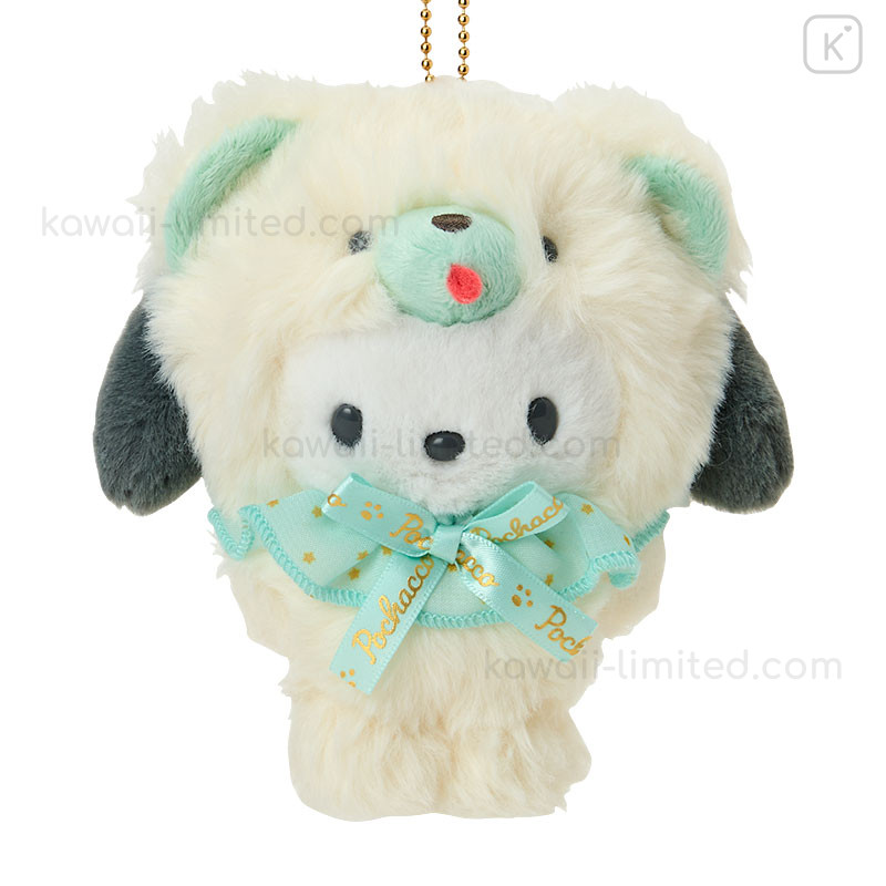 Japan Sanrio Original Mascot Holder - Pochacco : Fluffy Doll | Kawaii Limited