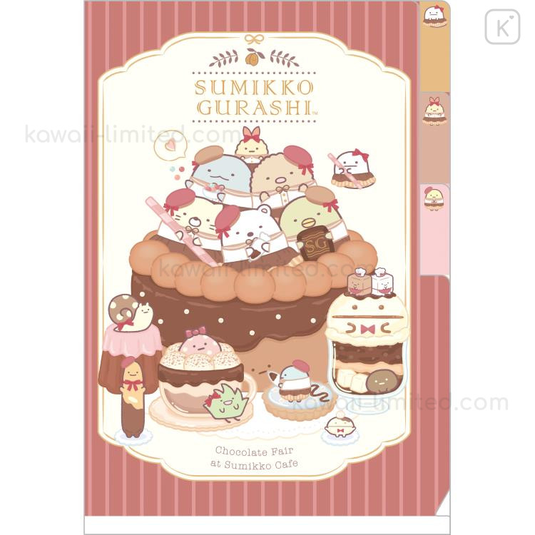 Japan San-X 3 Pockets A6 Index File Holder - Sumikko Gurashi ...