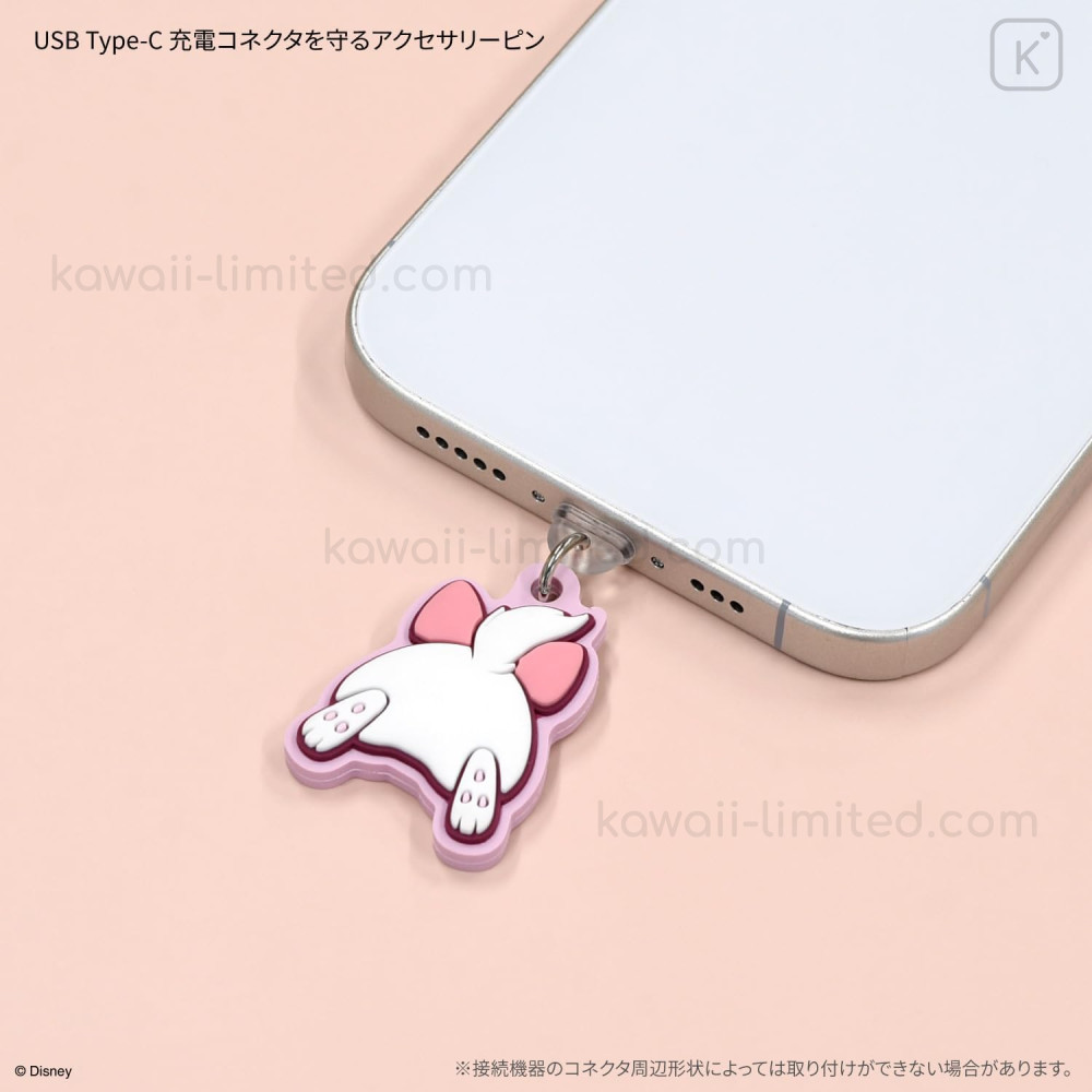 Japan Disney USB Type-C Connector Charm - Marie | Kawaii Limited