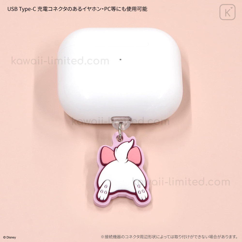 Japan Disney USB Type-C Connector Charm - Marie | Kawaii Limited
