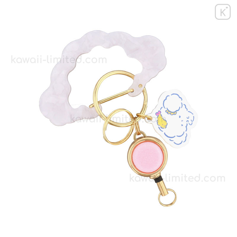 Japan Sanrio Carabiner with Reel - Cogimyun : Couch Potato | Kawaii Limited