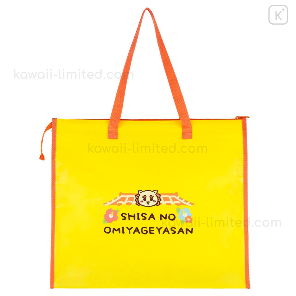 Japan Chiikawa Souvenir Laminated Woven PP Eco Shopping Bag - Shisa ...