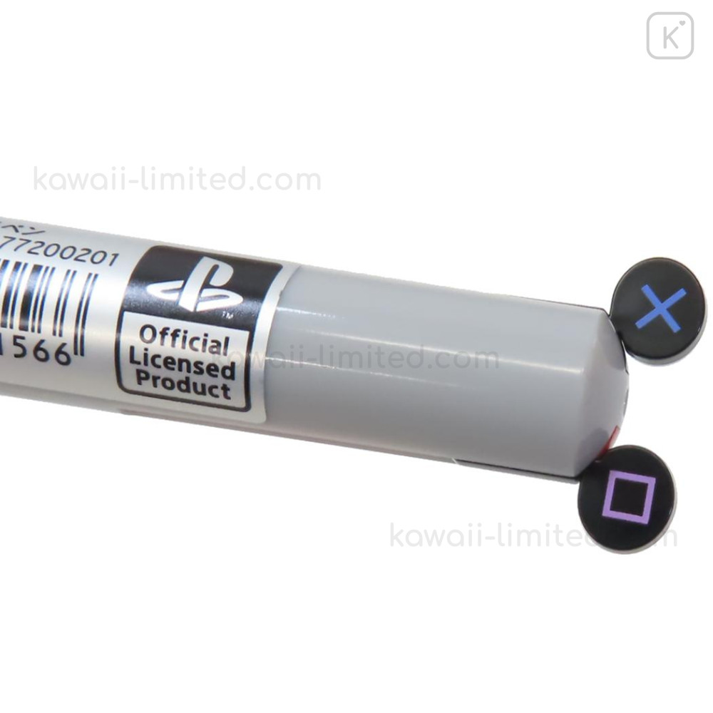 Japan PlayStation Two Color Mimi Pen - Grey Black | Kawaii Limited