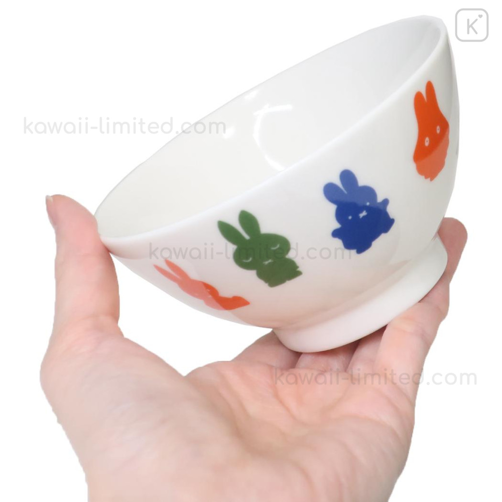 Japan Miffy Rice Bowl - Miffy 70th Anniversary Colorful | Kawaii Limited