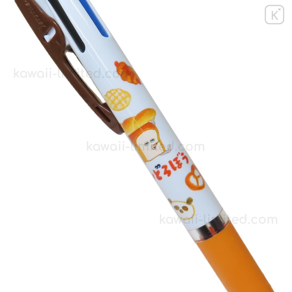 Japan Bread Thief Jetstream 3 Color Multi Ballpoint Pen - Orange ...