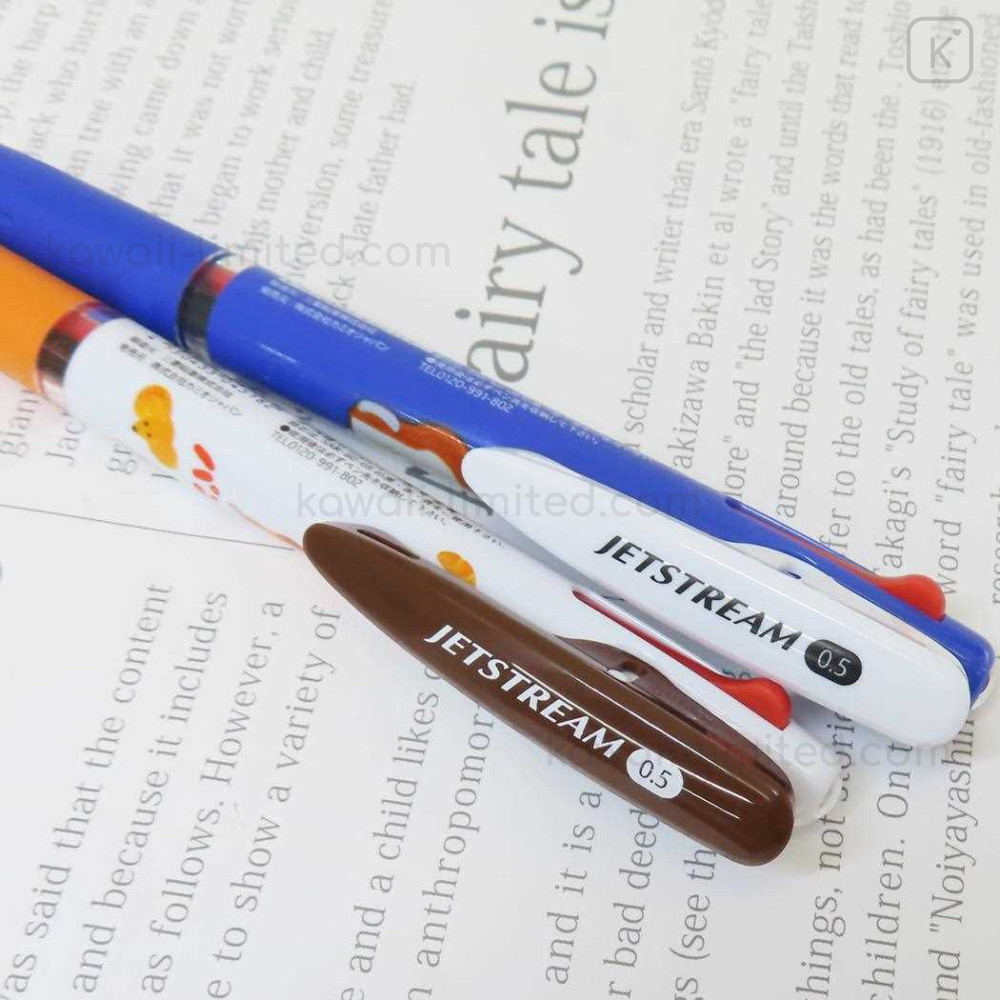 Japan Bread Thief Jetstream 3 Color Multi Ballpoint Pen - Orange ...