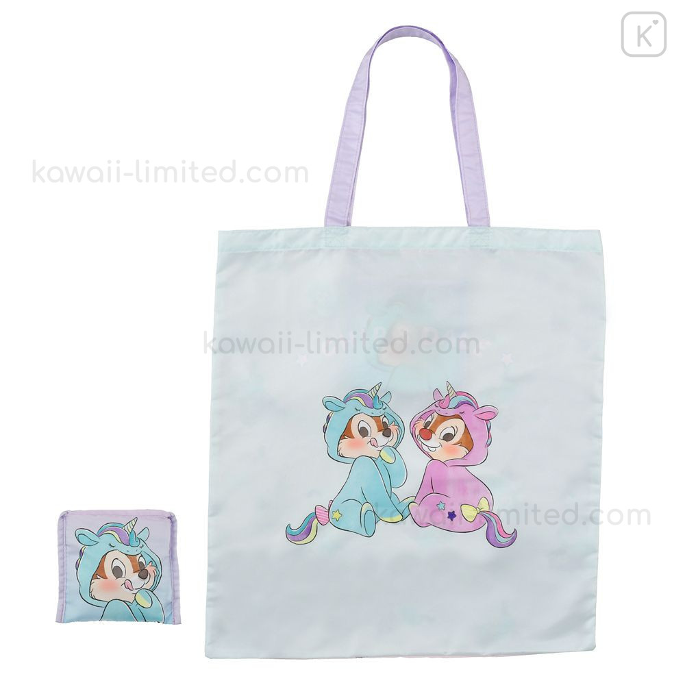 Japan Disney Store Eco Shopping Bag - Chip 'N Dale Collection Unicorn ...
