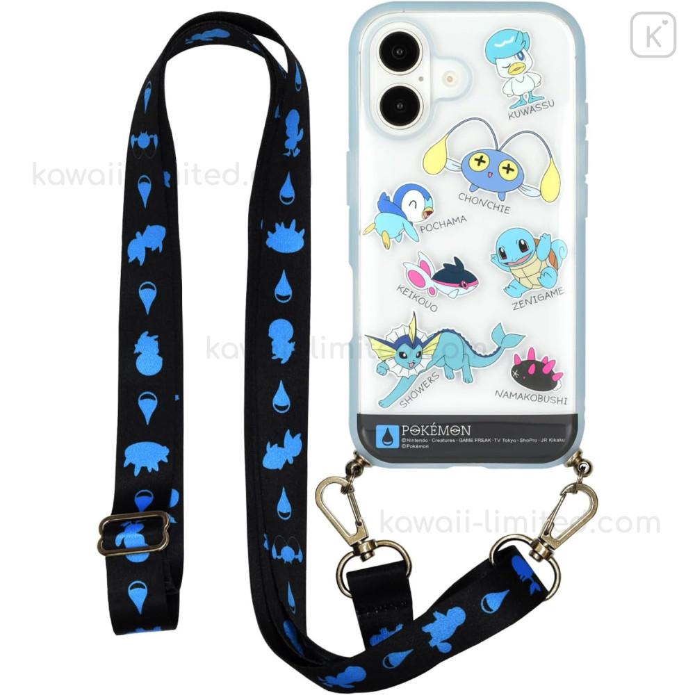 Japan Sanrio IIIIfit Loop iPhone Case - Pocket Monster Water Type ...