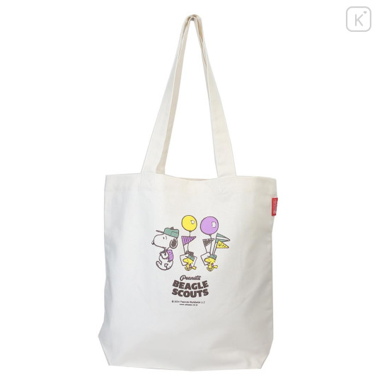 Japan Peanuts Rootote Tote Bag - Snoopy : Ivory | Kawaii Limited