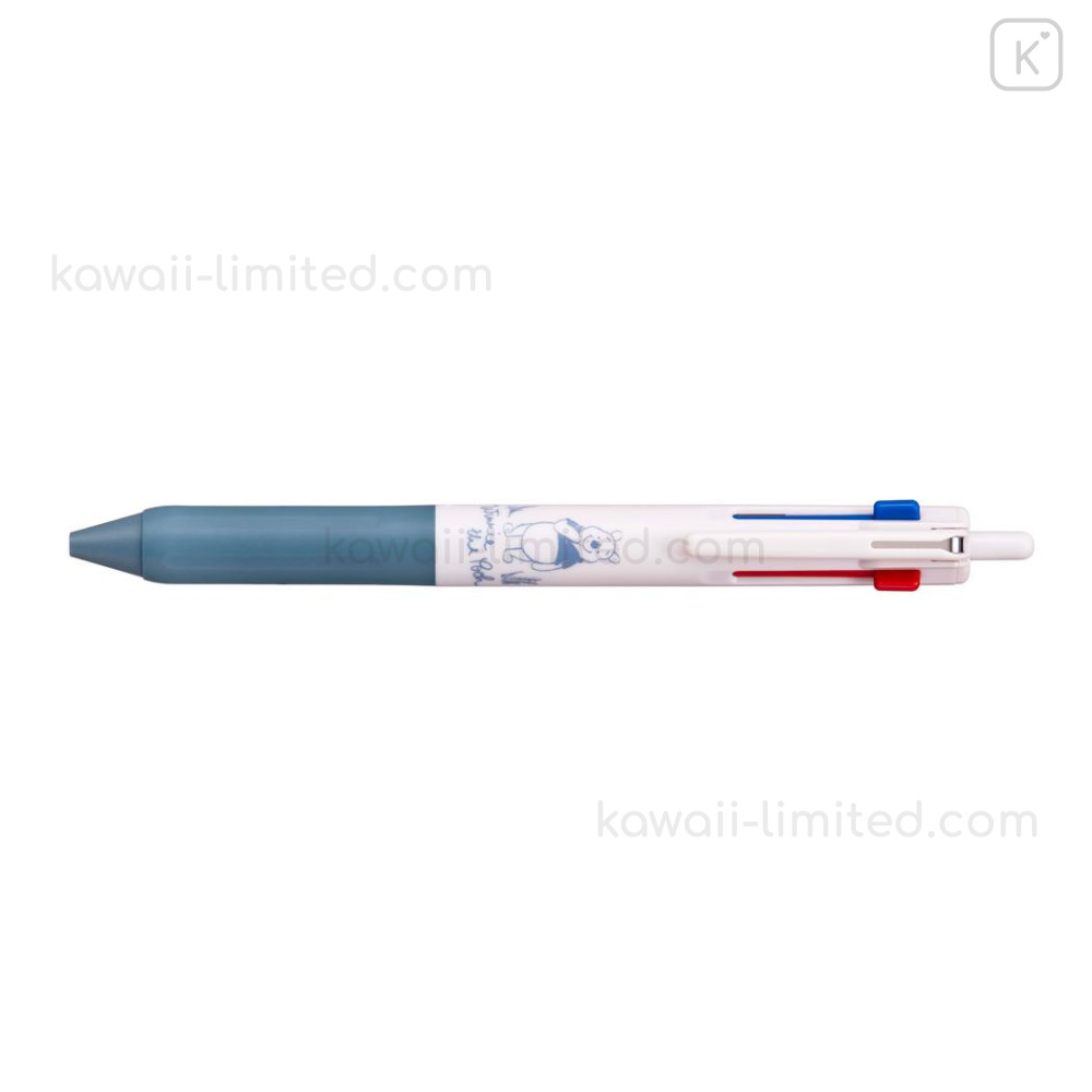 Japan Disney Jetstream Lite Touch 3 Color Multi Ballpoint Pen - Pooh ...