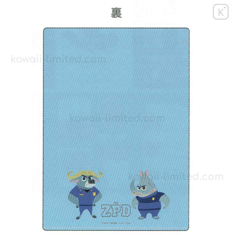 Japan Disney A4 Clear File Folder - Zootopia : Judy Hopps | Kawaii Limited