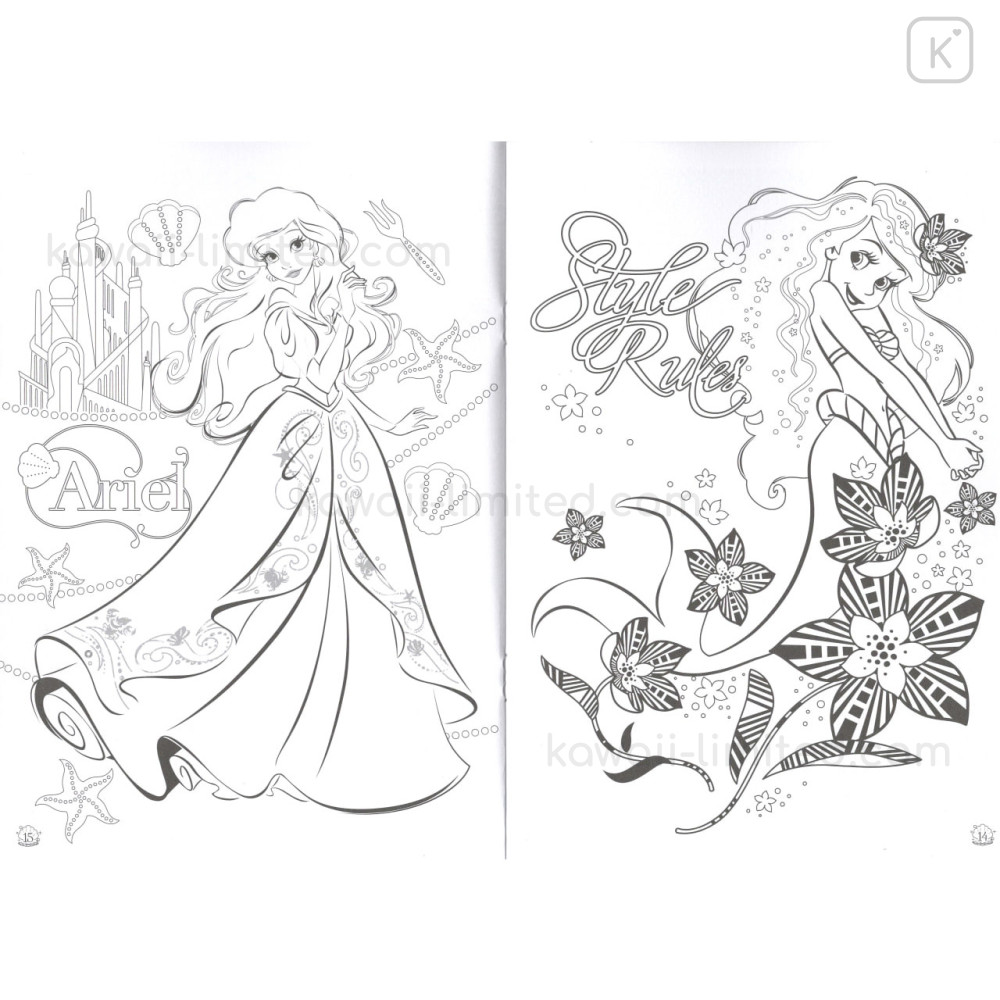 little mermaid 2 coloring book
