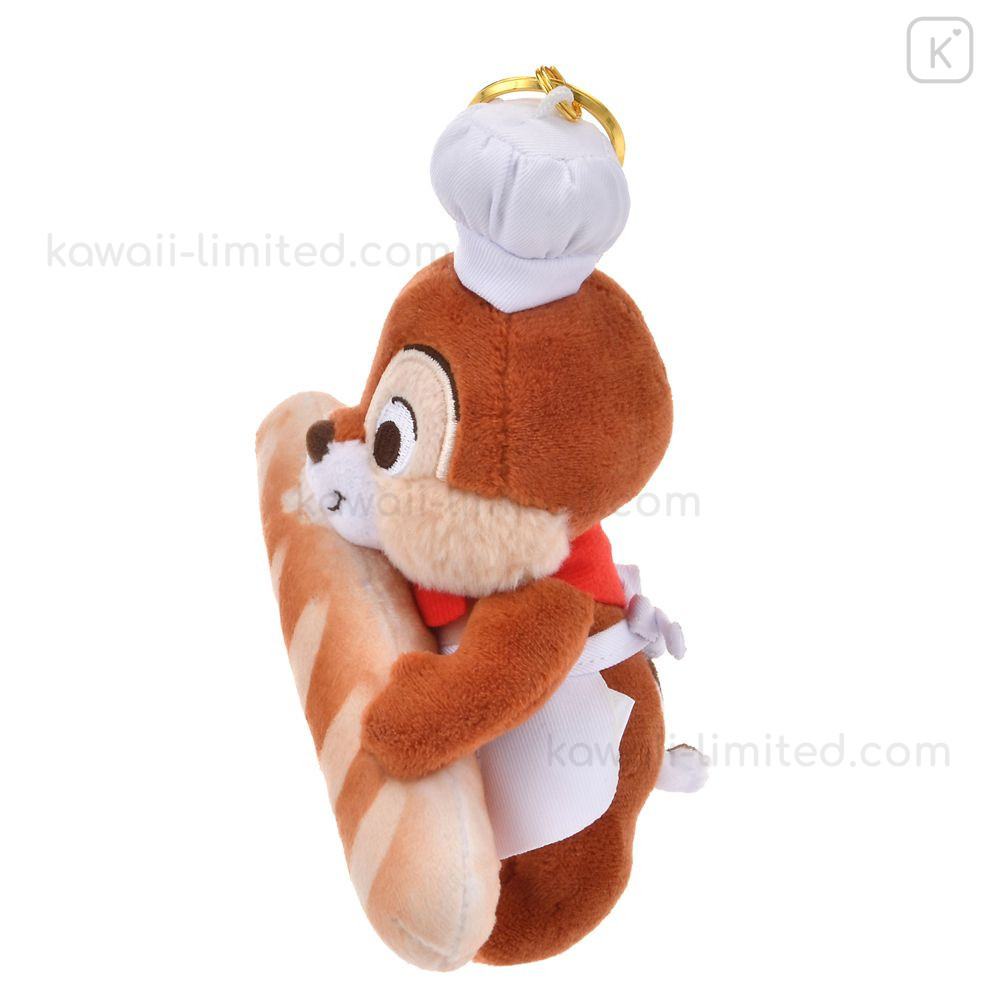 Japan Disney Store Plush Mascot Keychain - Mickey's Bakery : Chip Chef ...