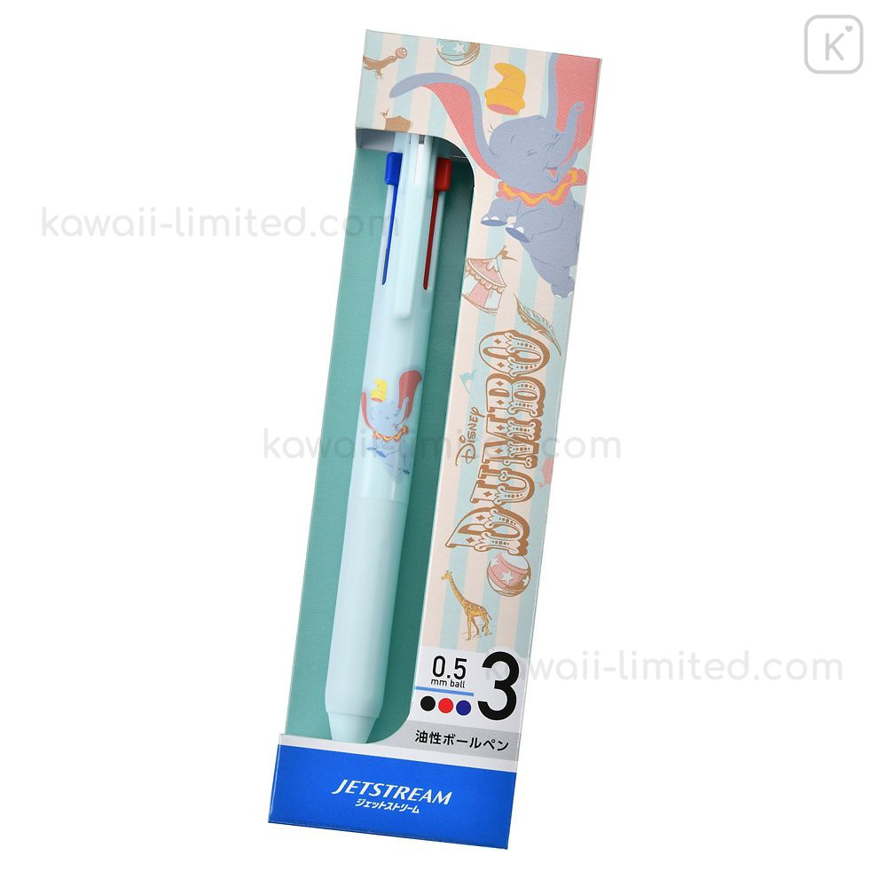 Japan Disney Store Jetstream New 3 Color Multi Ballpoint Pen - Dumbo ...
