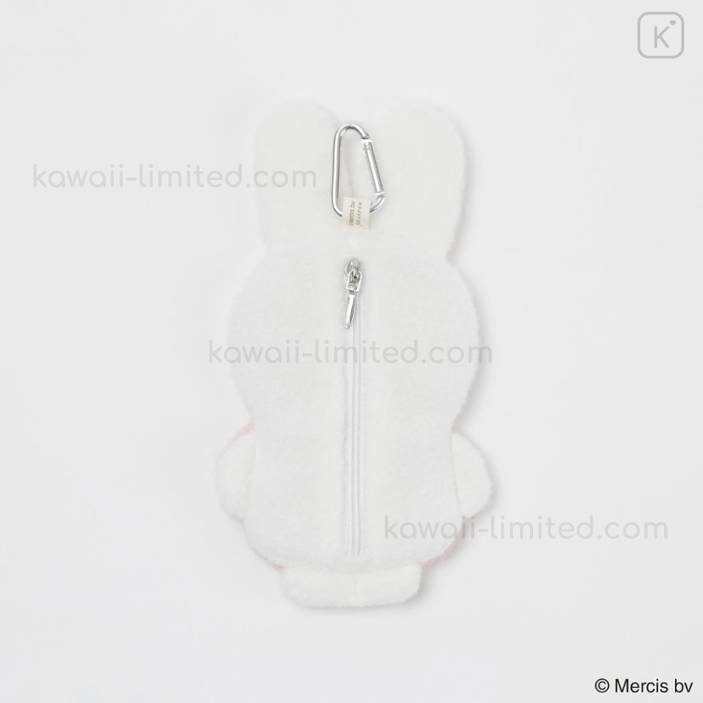Japan Miffy Die-cut Pouch with Carabiner - Miffy : Pale Color | Kawaii ...