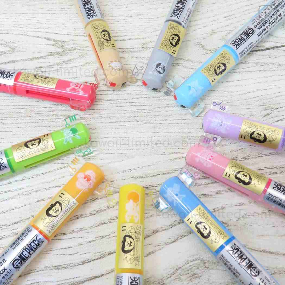 Japan One Piece Two Color Mimi Pen - Franky : Egghead Arc | Kawaii Limited