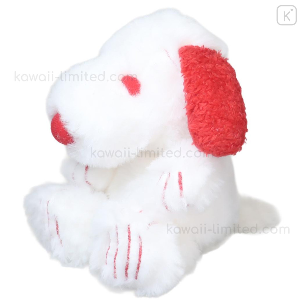 Japan Peanuts Plush Toy (S) - Snoopy : Rainbow Colors Red | Kawaii Limited