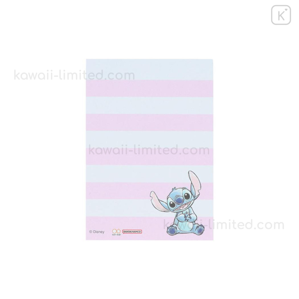Japan Disney Mini Notepad - Scrump & Stitch : Watercolor Hug | Kawaii Limited