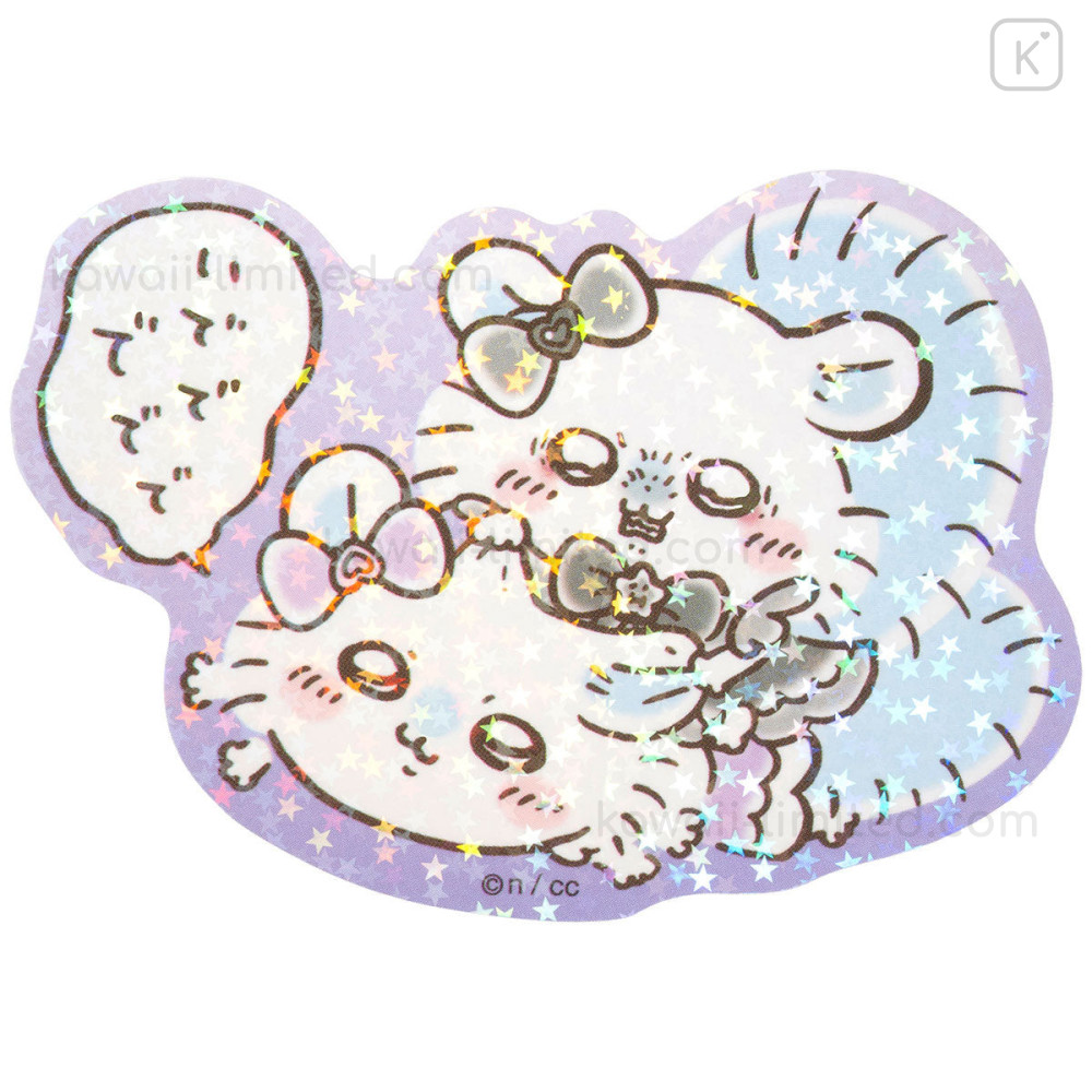Japan Chiikawa Vinyl Hologram Sticker - Momonga : Magical Chiikawa Bad ...