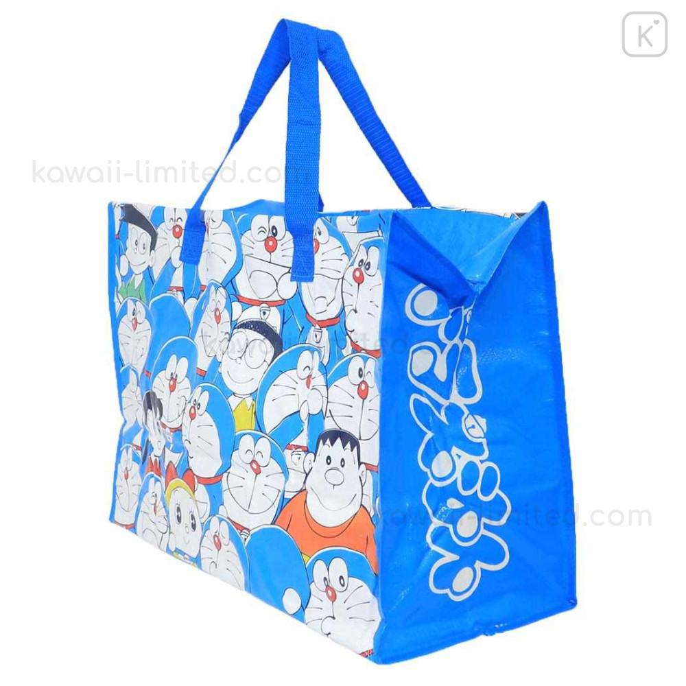 Japan Doraemon Souvenir Laminated Woven PP Eco Shopping Bag - Doraemon ...