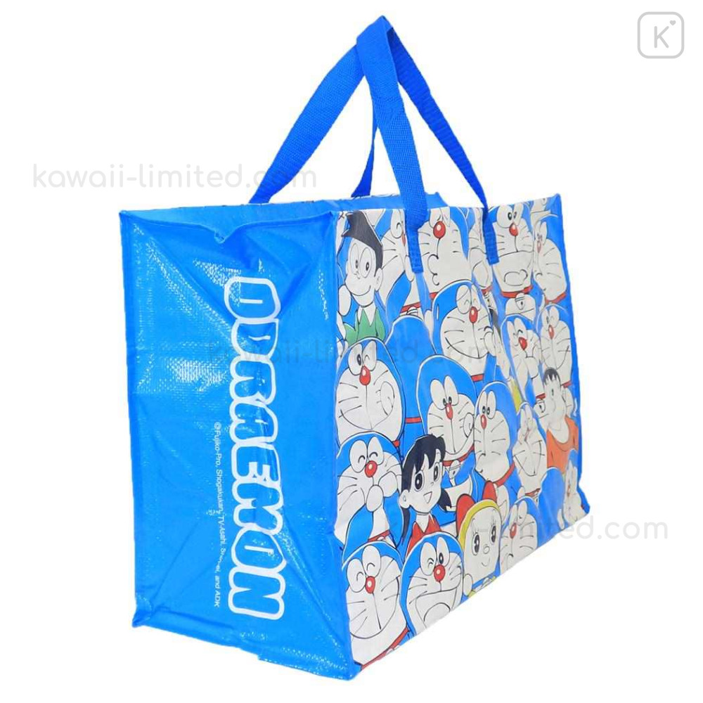 Japan Doraemon Souvenir Laminated Woven PP Eco Shopping Bag - Doraemon ...