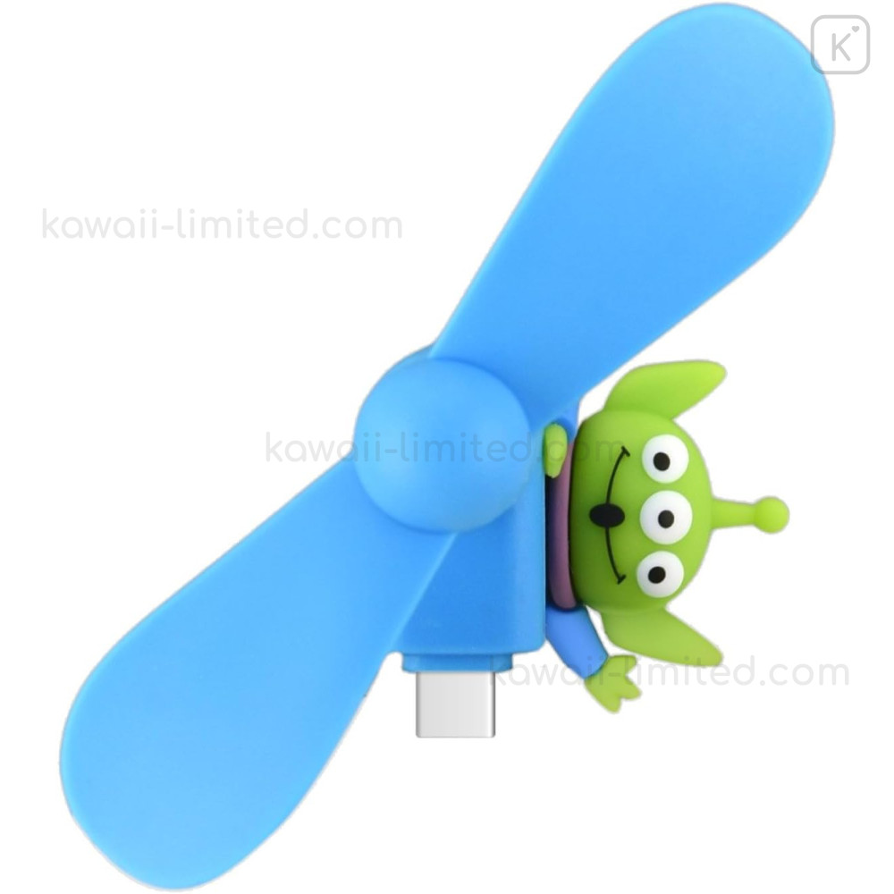 Japan Disney USB Type-C Mini Cool Fan - Aliens | Kawaii Limited