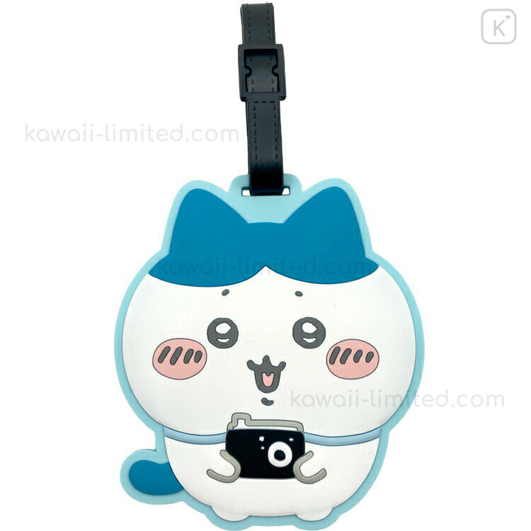Japan Chiikawa Luggage Tag - Hachiware : Happy Travel | Kawaii Limited