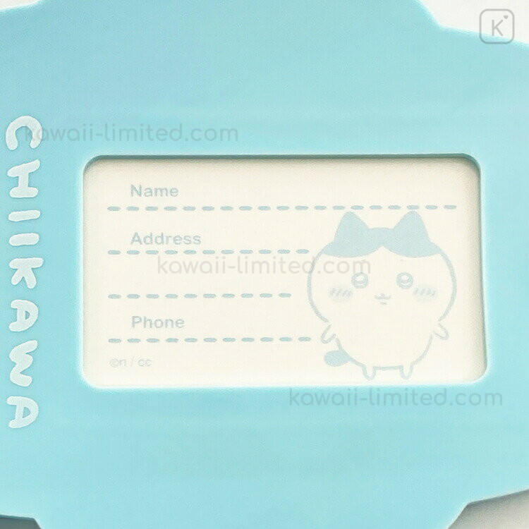 Japan Chiikawa Luggage Tag - Hachiware : Happy Travel | Kawaii Limited