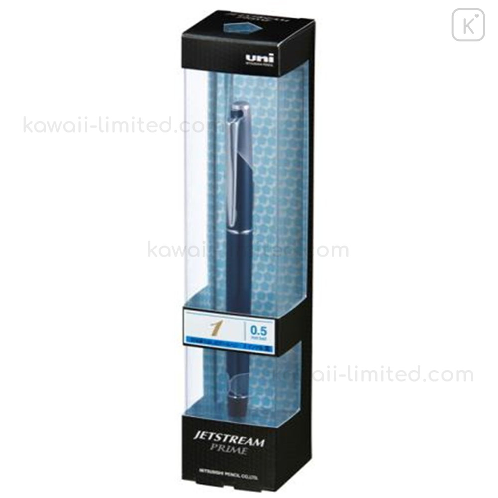 Japan Uni Jetstream Prime Ballpoint Pen - 0.5mm Dark Navy | Kawaii Limited