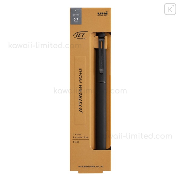 Japan Uni Jetstream Prime Ballpoint Pen - 0.5mm Steady Black | Kawaii ...