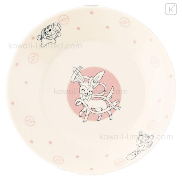 Japan Pokemon Curry & Pasta Plate - Fairy Type Series Eevee Evolution ...