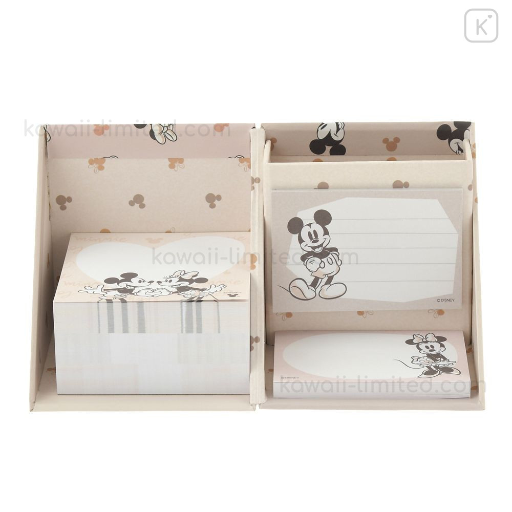 Japan Disney Store Sticky Notes & Memo Pad & Pen Stand - Mickey ...