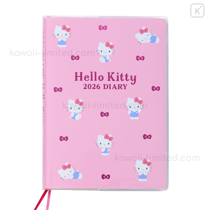 Japan Sanrio Original Horizontal Rule Type B6 Diary - Hello Kitty ...