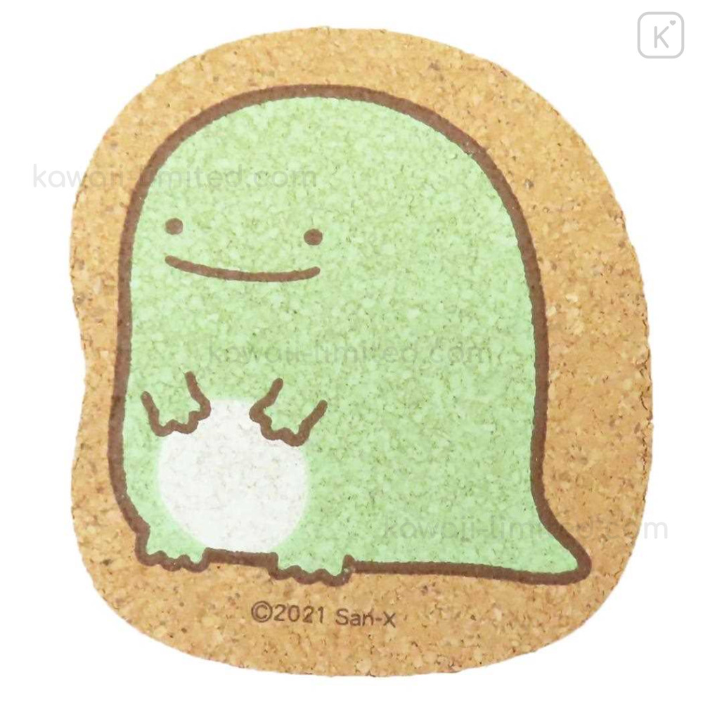 Japan San-X Cork Coaster - Sumikko Gurashi : Lizard Colorful Tokage ...