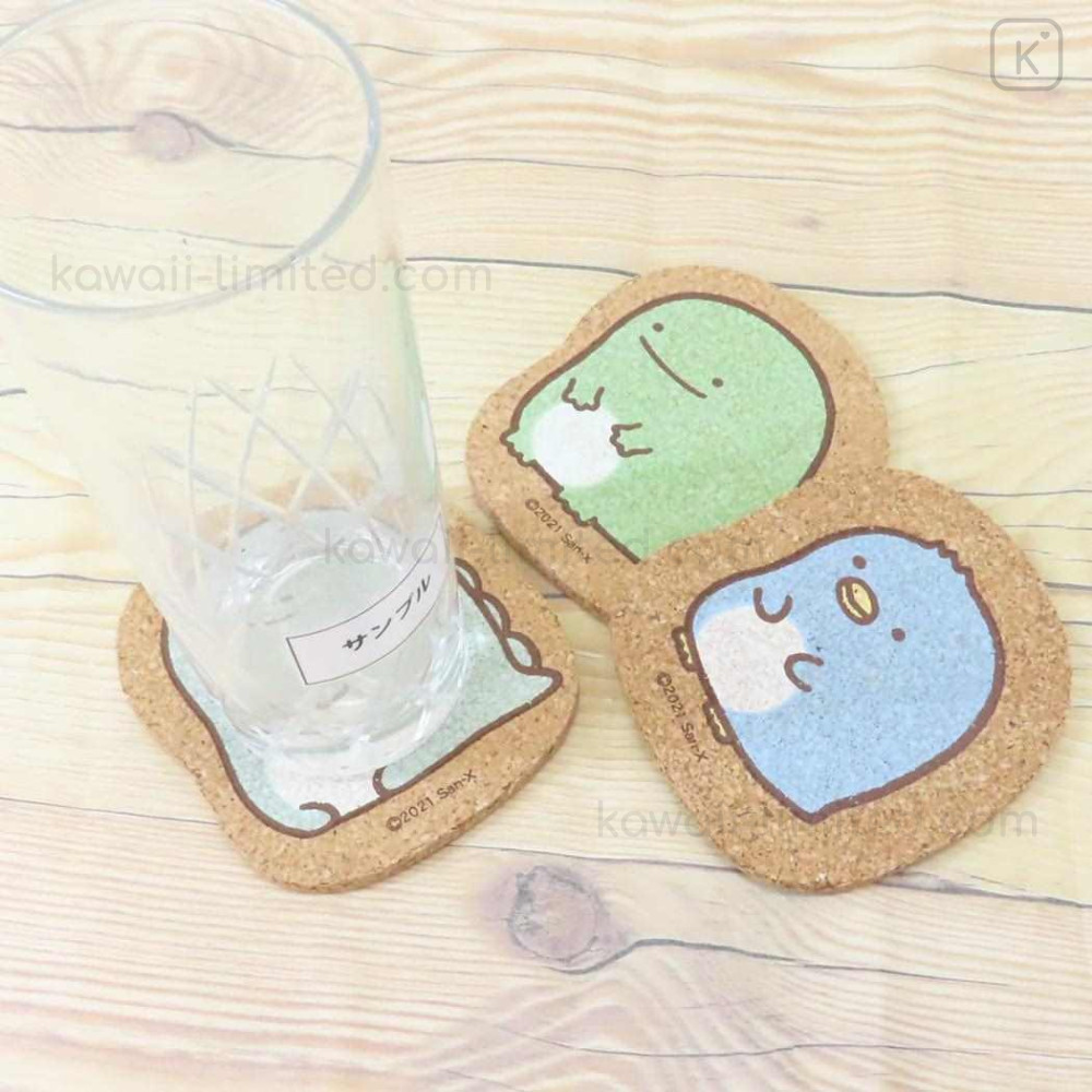 Japan San-X Cork Coaster - Sumikko Gurashi : Lizard Colorful Tokage ...