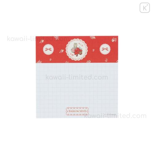 Japan Sanrio Square Memo - Marron Cream : Vintage Retro White | Kawaii ...