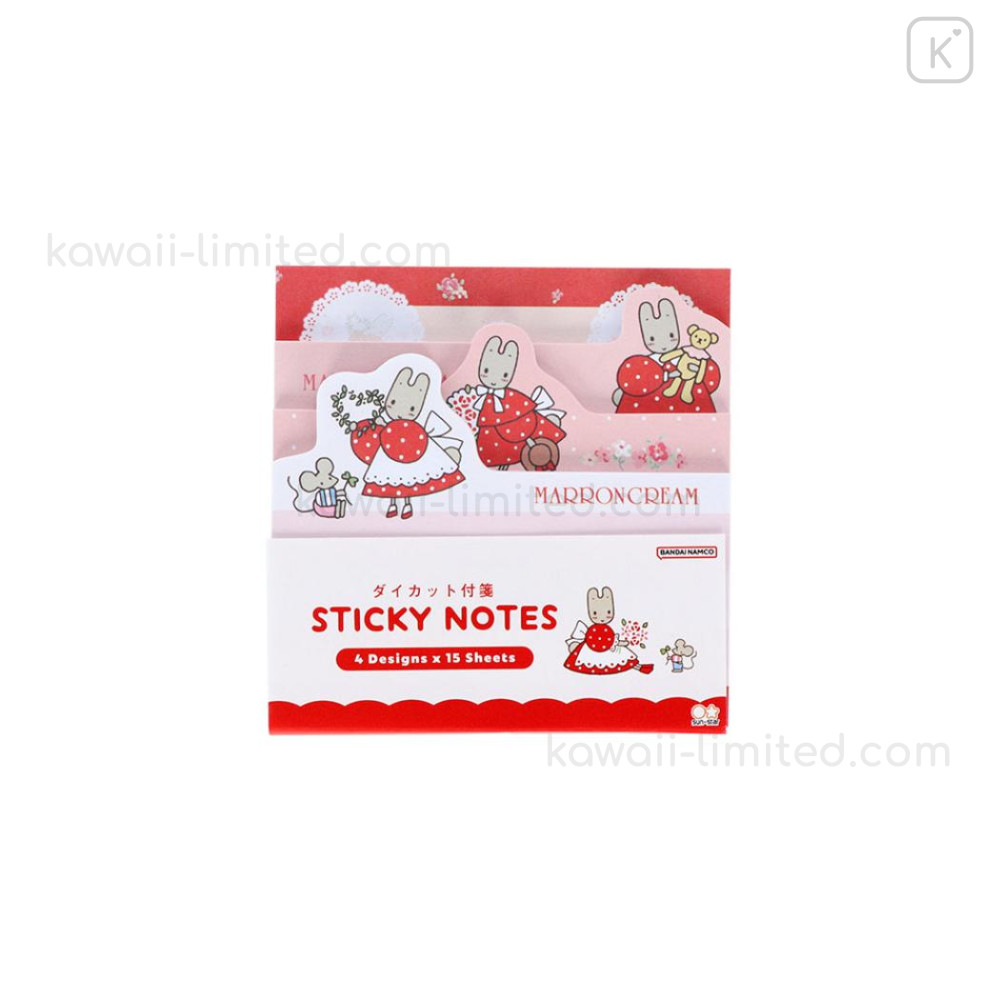 Japan Sanrio Sticky Notes - Marron Cream : Vintage Retro | Kawaii Limited