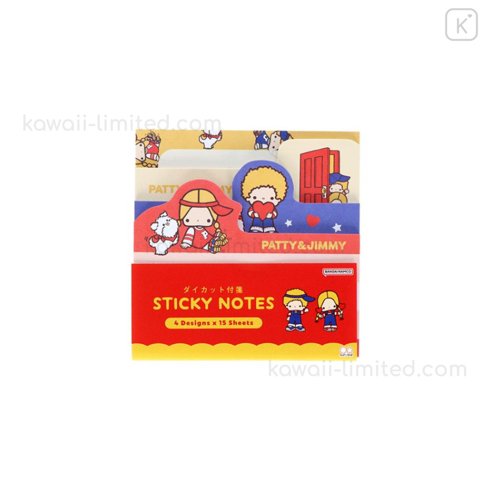 Japan Sanrio Sticky Notes - Patty & Jimmy : Vintage Retro | Kawaii Limited