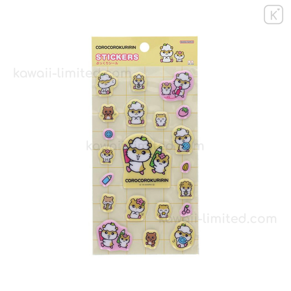 Japan Sanrio Puffy Sticker - Corocorokuririn : Vintage Retro | Kawaii ...