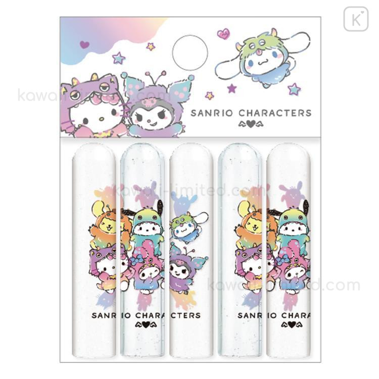 Japan Sanrio Pencil Cap Set - Characters Colorful Monster | Kawaii Limited